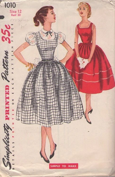 Simplicity 1010 | Vintage Sewing Patterns | Fandom