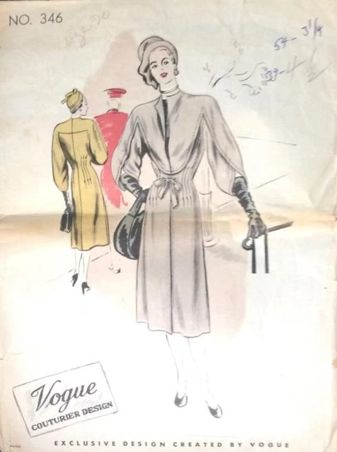 Vogue 346 | Vintage Sewing Patterns | Fandom