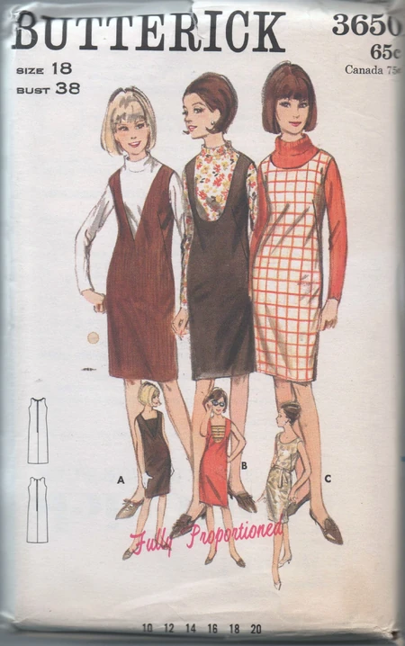 Butterick 3650 | Vintage Sewing Patterns | Fandom