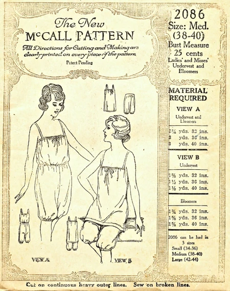 McCall 2086 | Vintage Sewing Patterns | Fandom