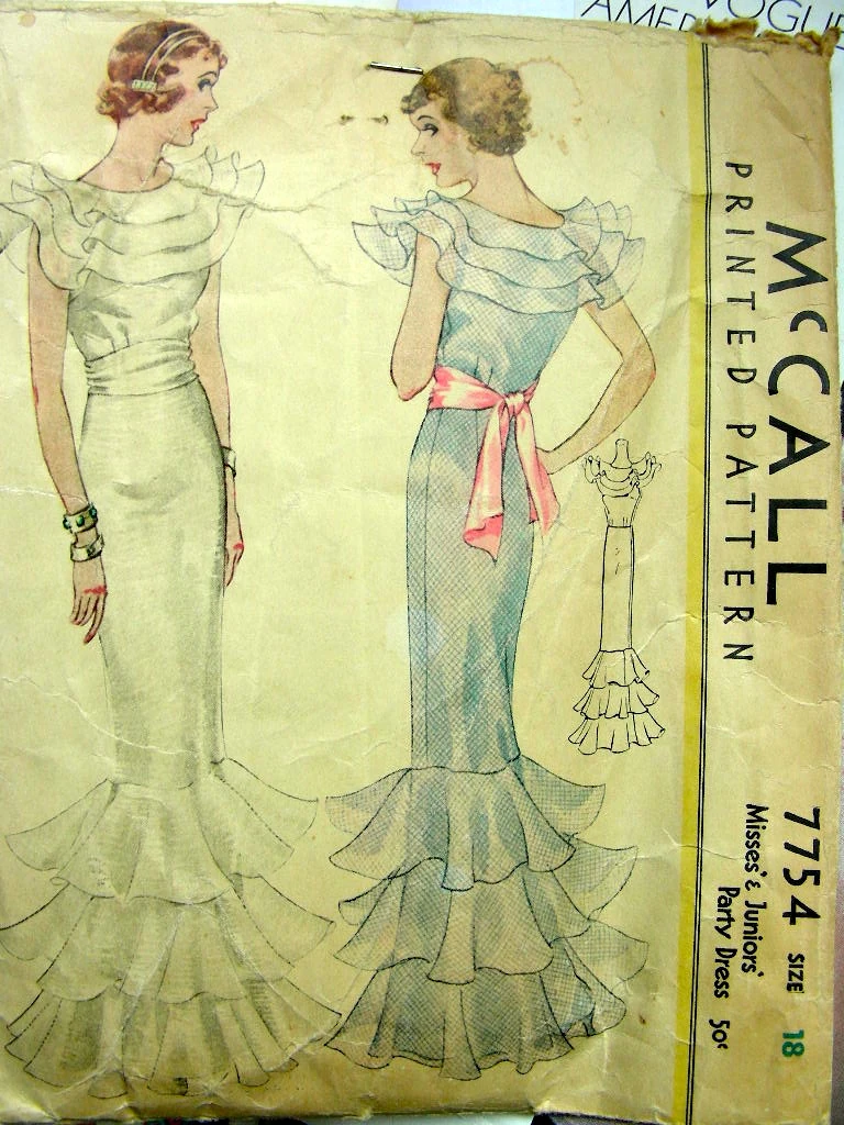 McCall 7754 | Vintage Sewing Patterns | Fandom