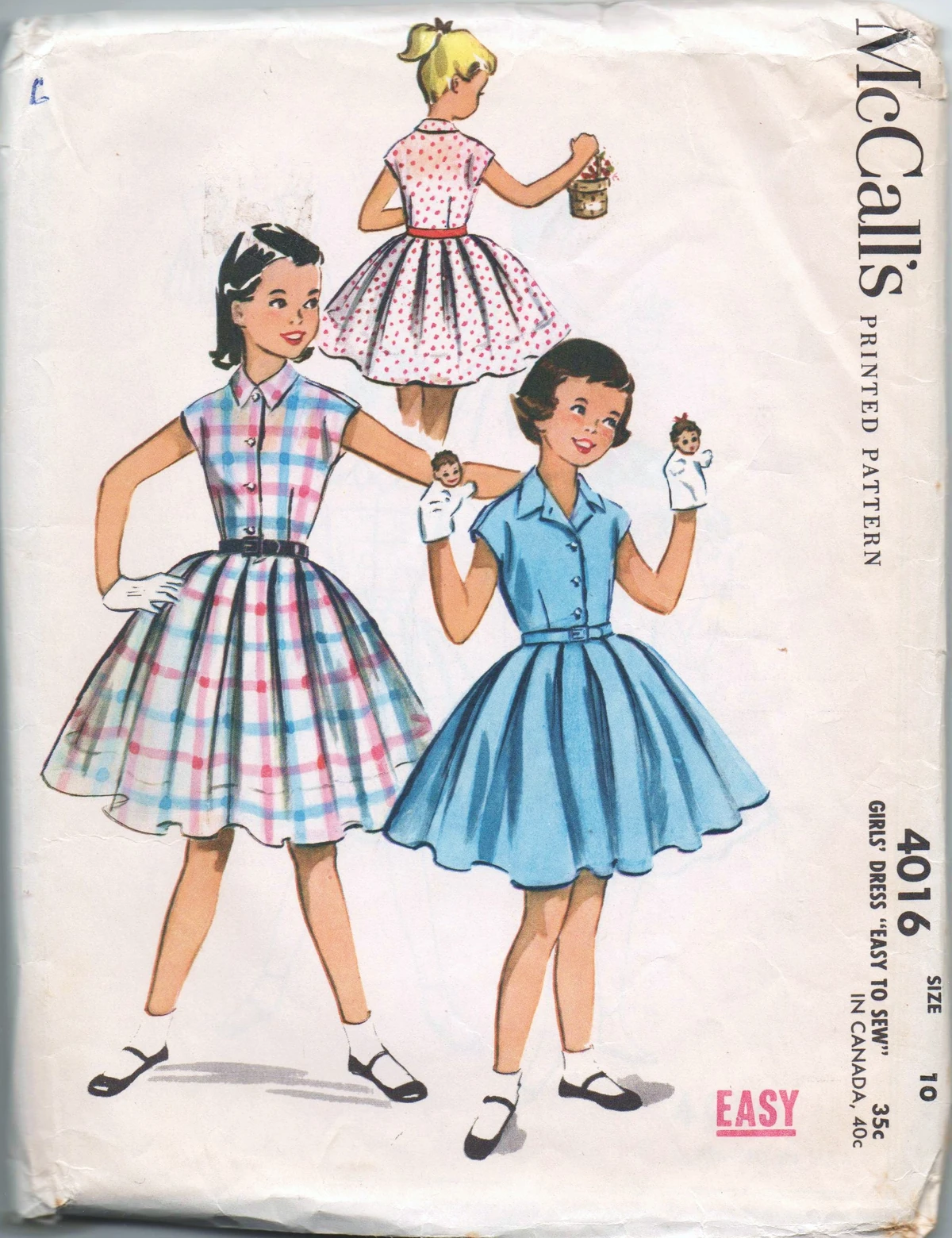 McCall's 4016 A | Vintage Sewing Patterns | Fandom