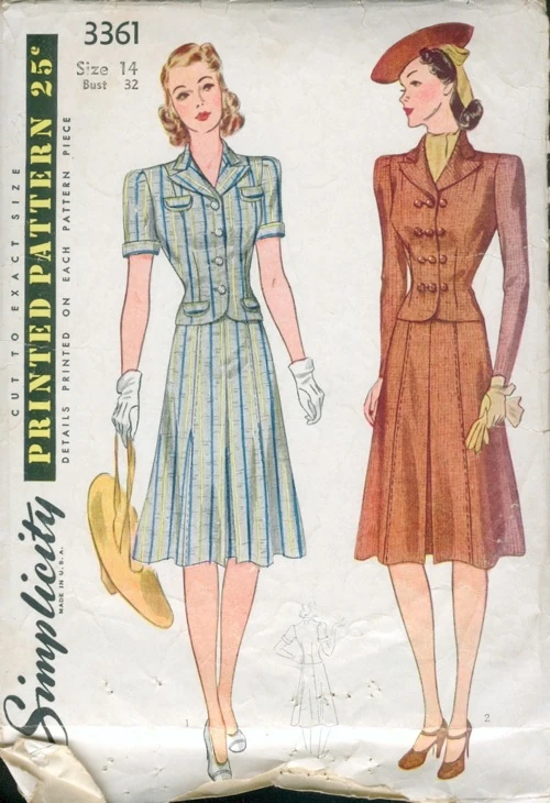 Simplicity 3361 A | Vintage Sewing Patterns | Fandom