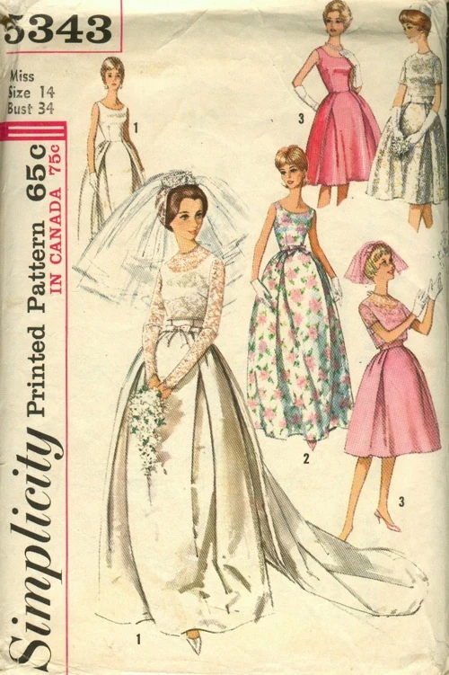 Simplicity 5343 | Vintage Sewing Patterns | Fandom