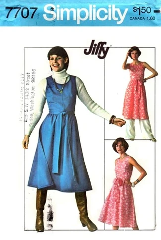 Simplicity 7707 | Vintage Sewing Patterns | Fandom