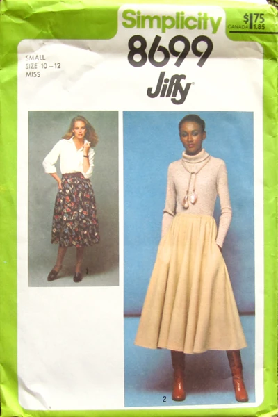 Simplicity 8699 A | Vintage Sewing Patterns | Fandom
