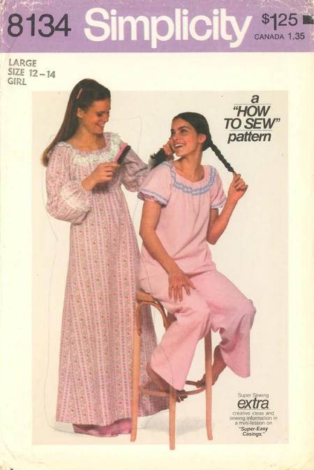 Simplicity 8134 C | Vintage Sewing Patterns | Fandom