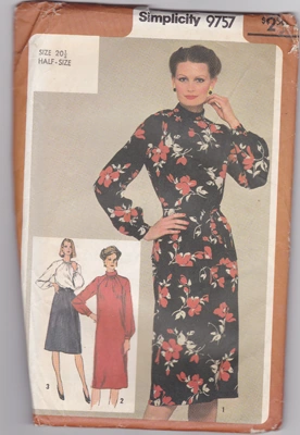Simplicity 9757 | Vintage Sewing Patterns | Fandom