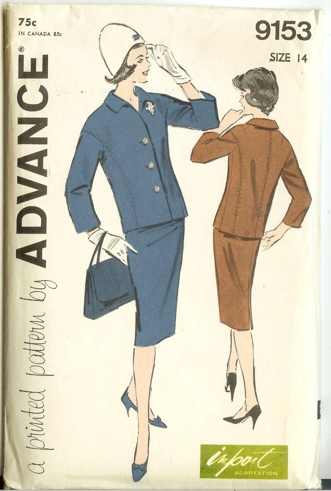 Advance 9153 | Vintage Sewing Patterns | Fandom