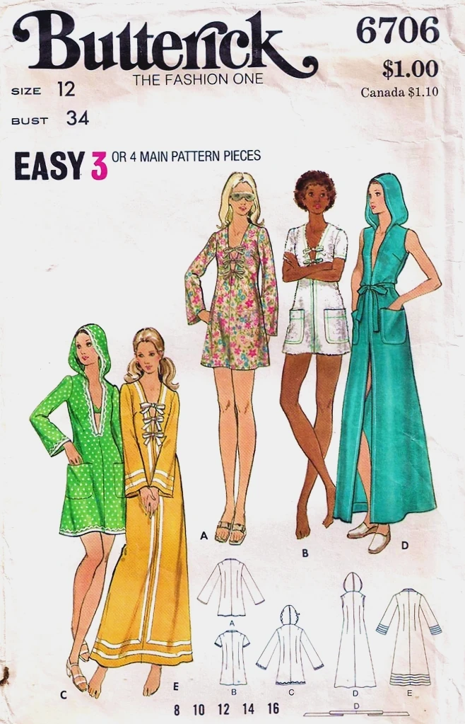 Butterick 6706 | Vintage Sewing Patterns | Fandom