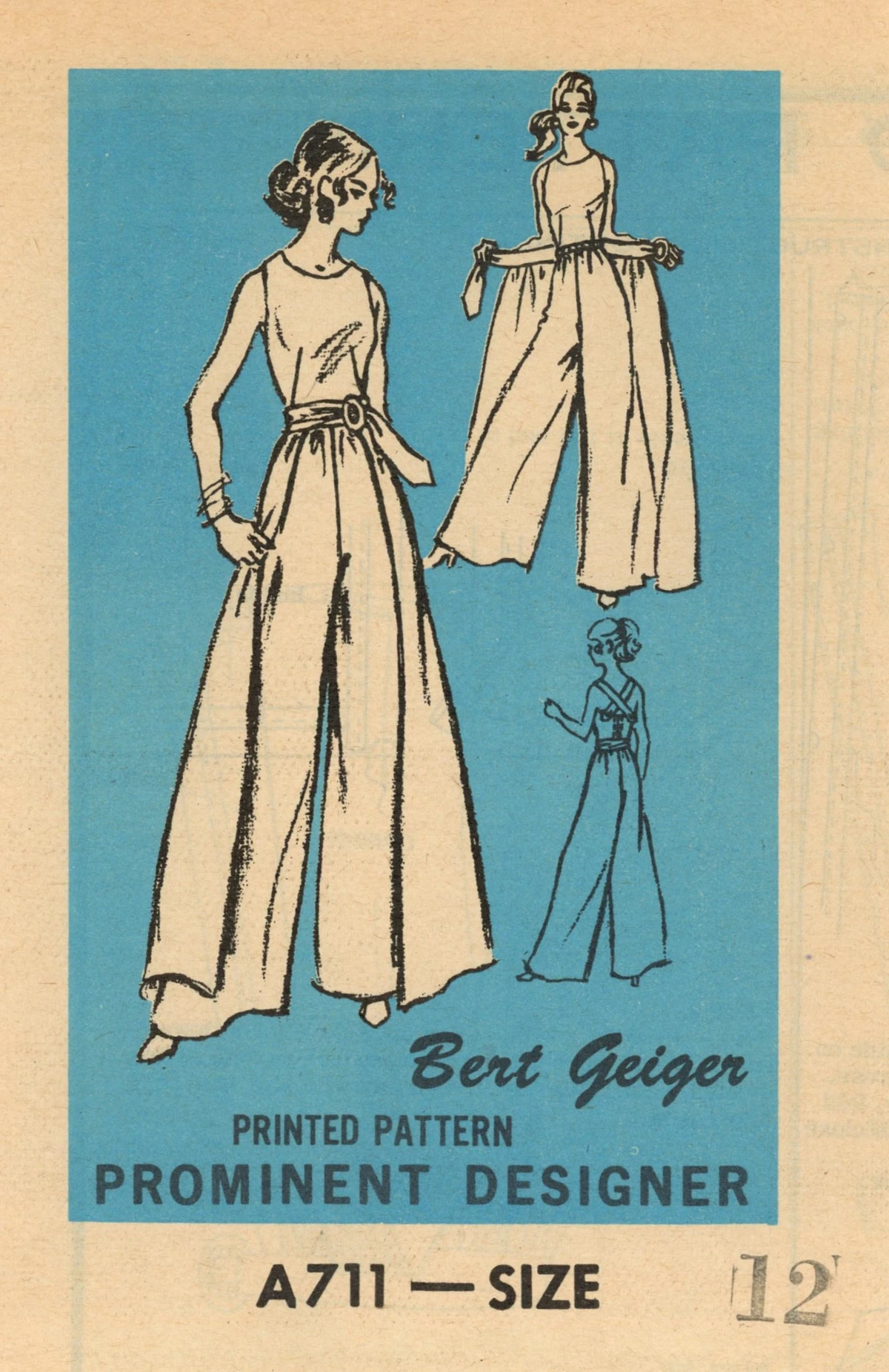 Prominent Designer A711 | Vintage Sewing Patterns | Fandom