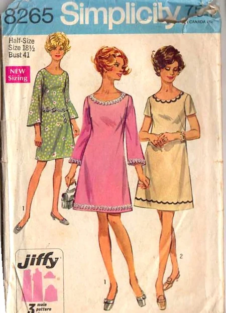 Simplicity 8265 | Vintage Sewing Patterns | Fandom