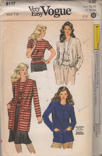Vogue 8117 B | Vintage Sewing Patterns | Fandom