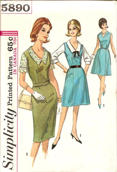 Simplicity 5890 | Vintage Sewing Patterns | Fandom