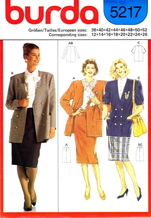 Burda 5217 | Vintage Sewing Patterns | Fandom