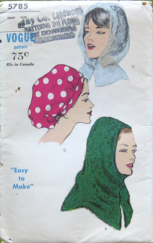 Vogue 5785 | Vintage Sewing Patterns | Fandom