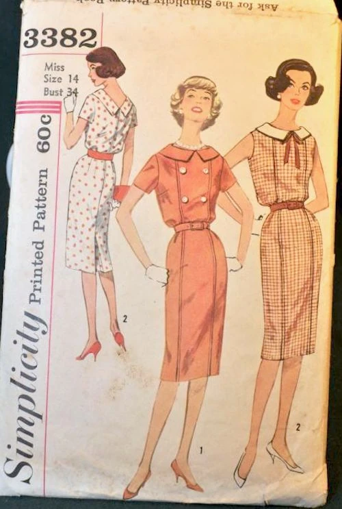 Simplicity 3382 | Vintage Sewing Patterns | Fandom