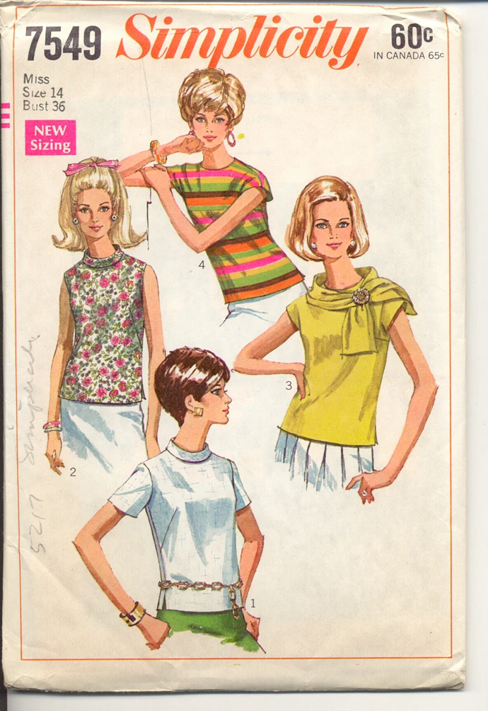 Simplicity 7549 | Vintage Sewing Patterns | Fandom