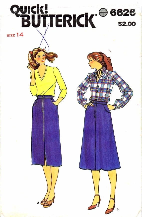 Butterick 6626 | Vintage Sewing Patterns | Fandom