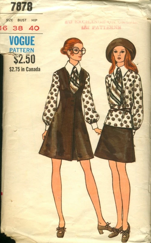 Vogue 7878 A | Vintage Sewing Patterns | Fandom