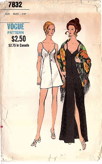 Vogue 7832 A | Vintage Sewing Patterns | Fandom