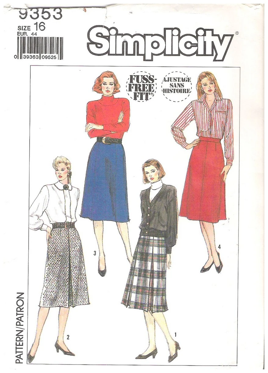 Simplicity 9353 A | Vintage Sewing Patterns | Fandom