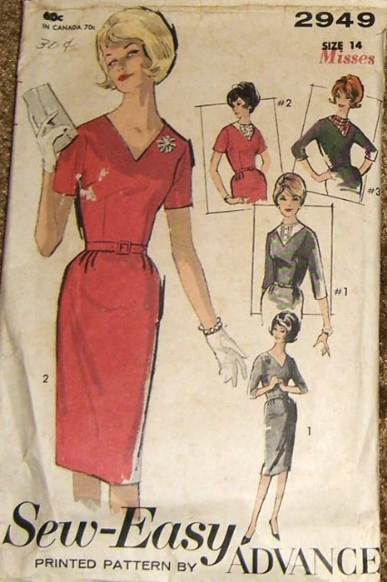 Advance 2949 | Vintage Sewing Patterns | Fandom