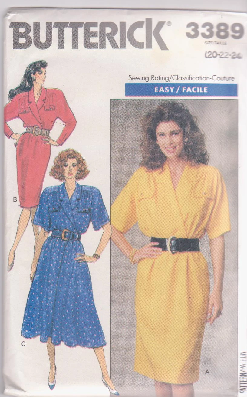Butterick 3389 D | Vintage Sewing Patterns | Fandom