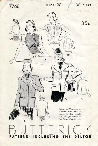 Butterick 7766 | Vintage Sewing Patterns | Fandom