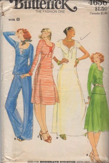 Butterick 4656 A | Vintage Sewing Patterns | Fandom