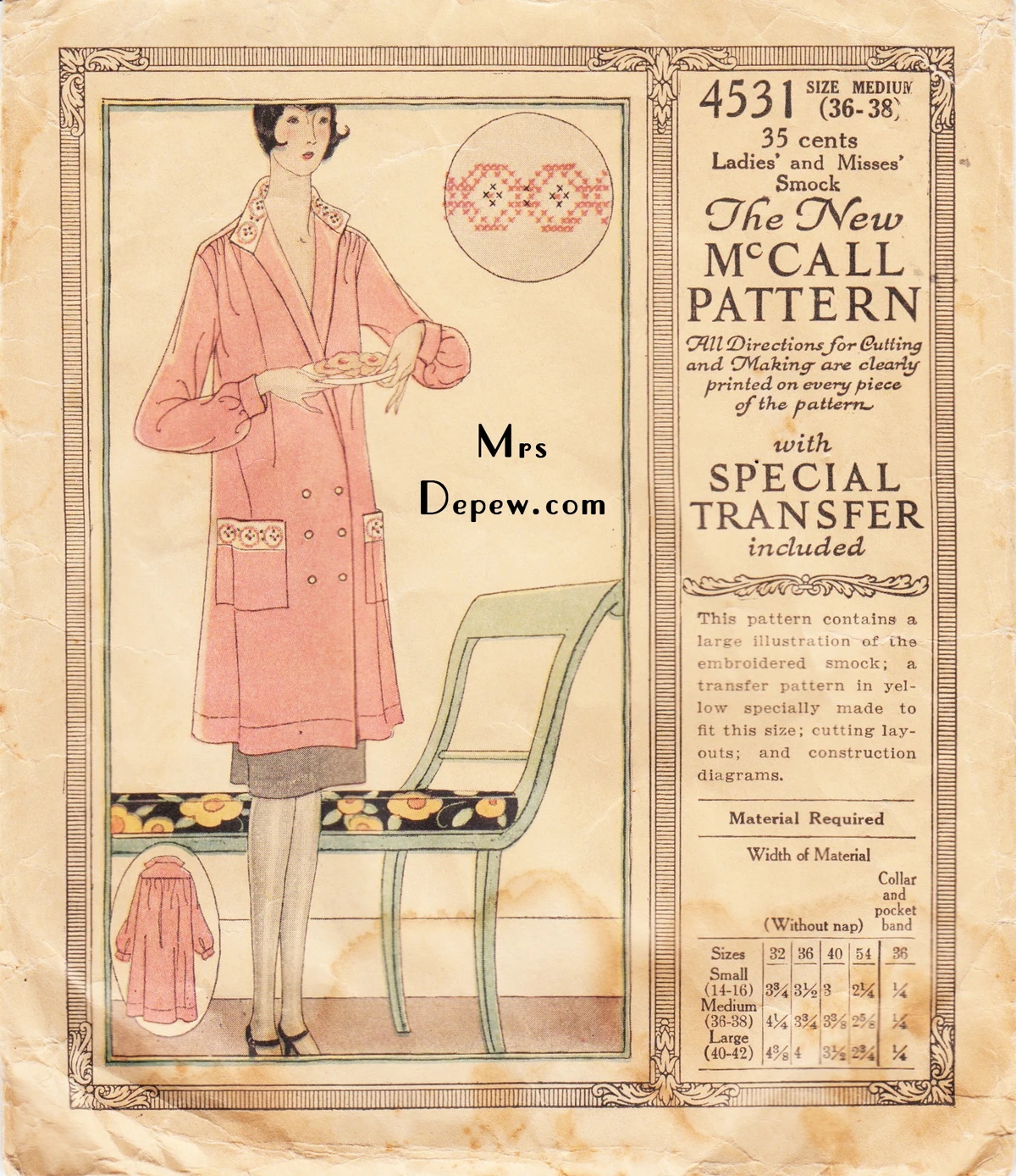 McCall 4531 | Vintage Sewing Patterns | Fandom