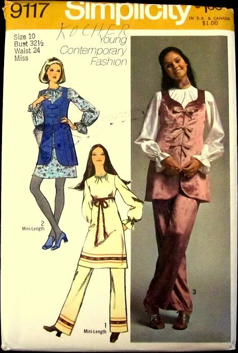 Simplicity 9117 | Vintage Sewing Patterns | Fandom