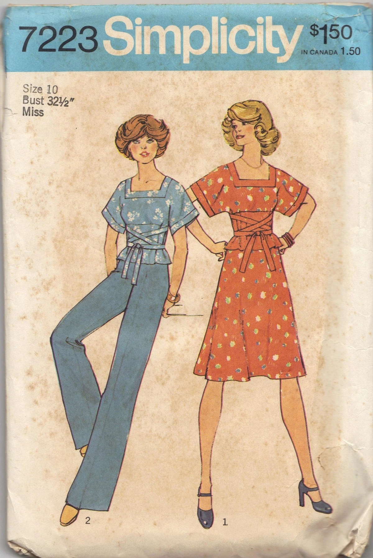 Simplicity 7223 | Vintage Sewing Patterns | Fandom