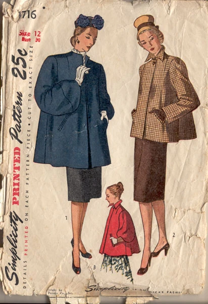 Simplicity 1716 | Vintage Sewing Patterns | Fandom