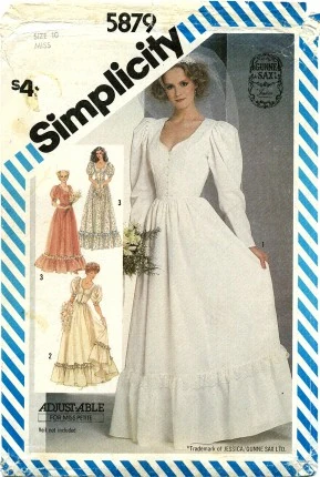 Simplicity 5879 A | Vintage Sewing Patterns | Fandom