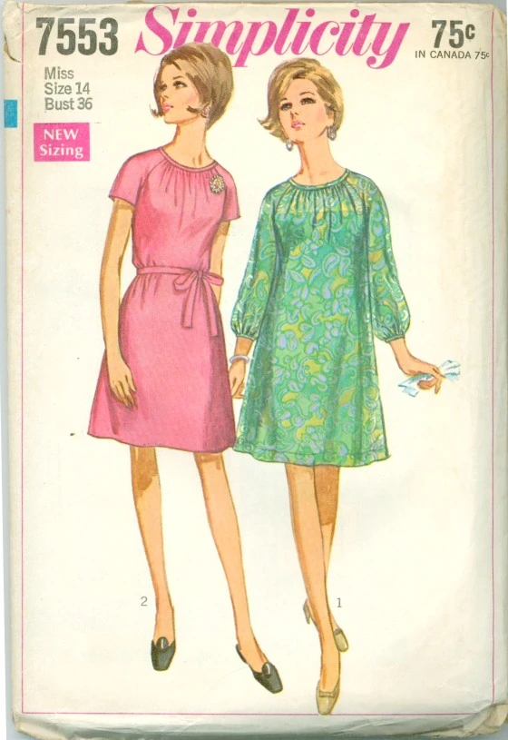 Simplicity 7553 | Vintage Sewing Patterns | Fandom