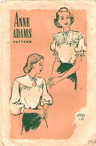 Anne Adams 4951 | Vintage Sewing Patterns | Fandom
