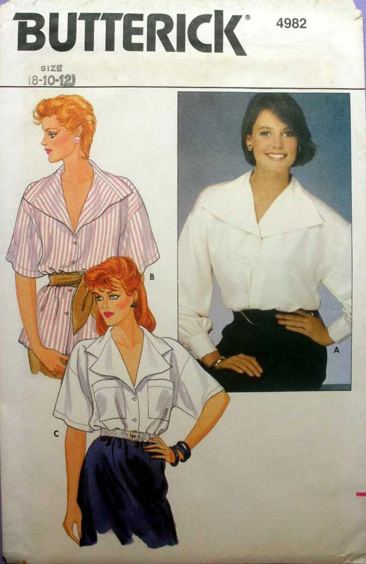 Butterick 4982 A | Vintage Sewing Patterns | Fandom