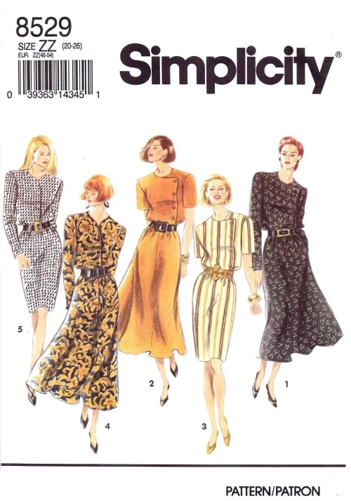 Simplicity 8529 A | Vintage Sewing Patterns | Fandom