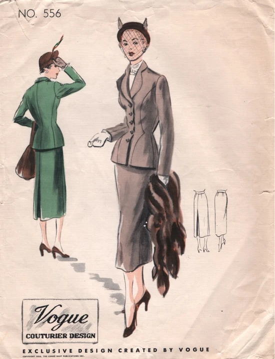 Vogue 556 | Vintage Sewing Patterns | Fandom