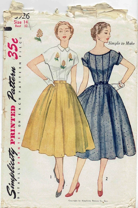 Simplicity 3926 | Vintage Sewing Patterns | Fandom