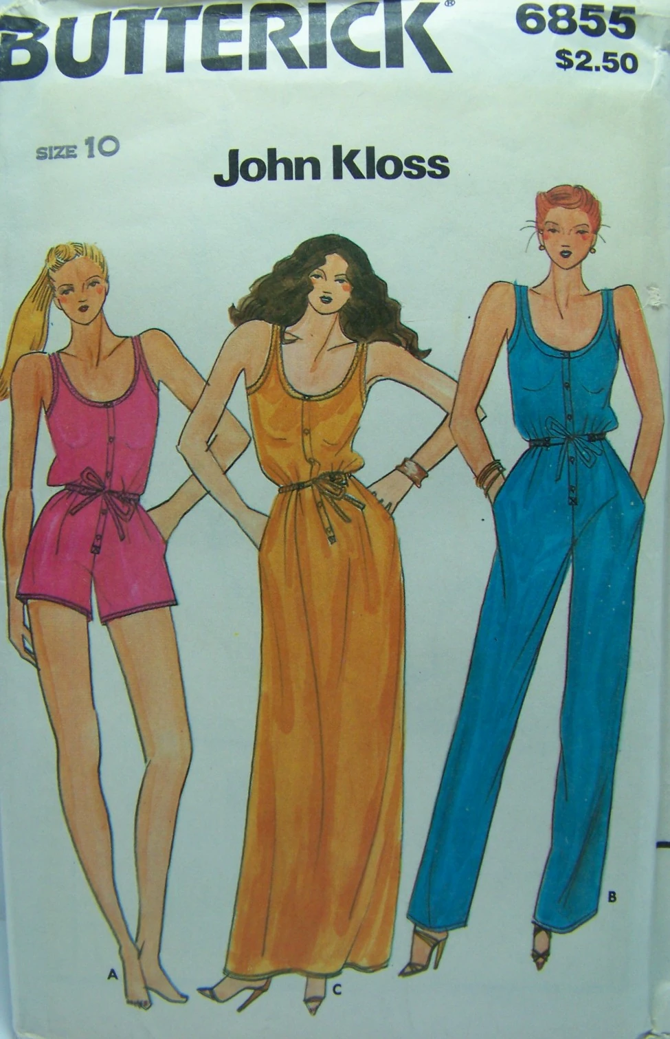 Butterick 6855 | Vintage Sewing Patterns | Fandom