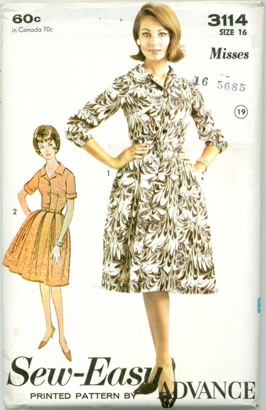 Advance 3114 | Vintage Sewing Patterns | Fandom