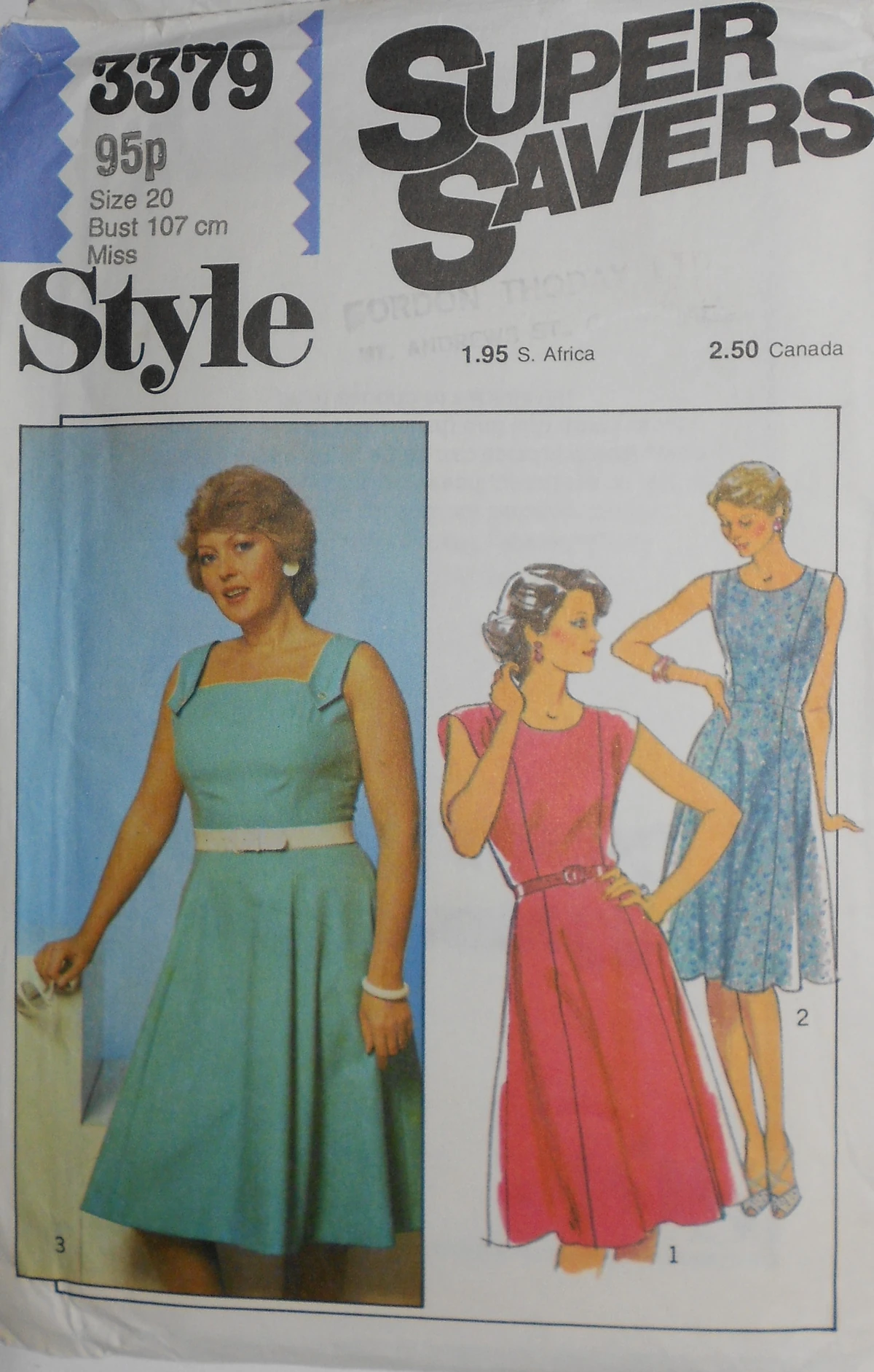 Style 3379 | Vintage Sewing Patterns | Fandom
