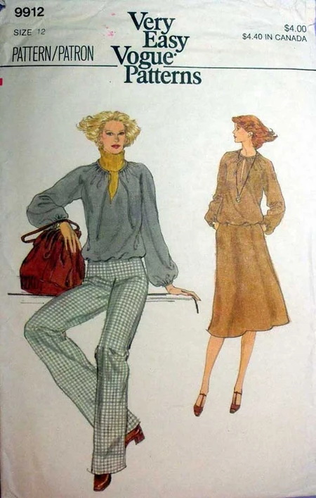 Vogue 9912 B | Vintage Sewing Patterns | Fandom