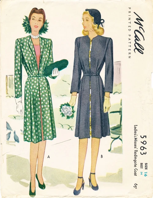 McCall 5963 | Vintage Sewing Patterns | Fandom