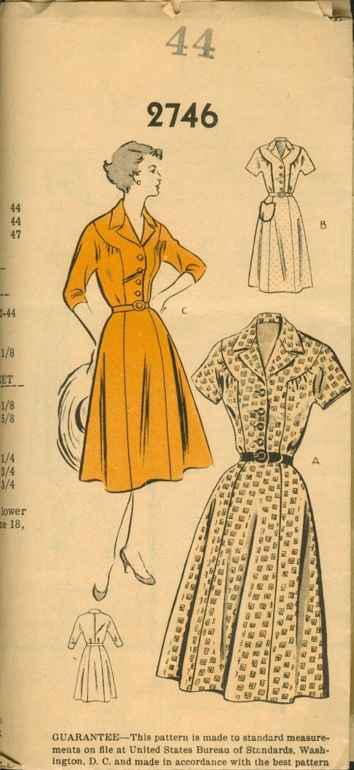 New Style 2746 | Vintage Sewing Patterns | Fandom