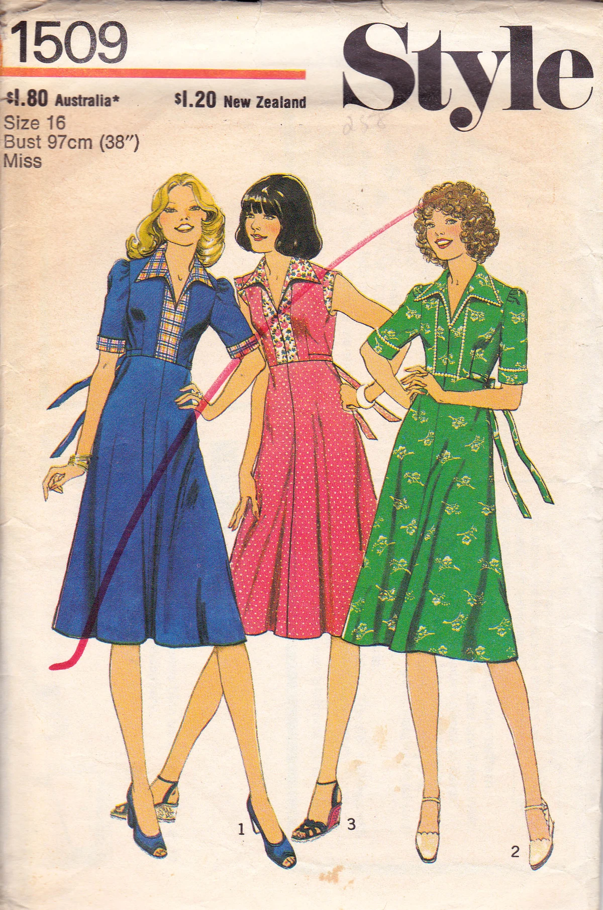 Style 1509 A | Vintage Sewing Patterns | Fandom