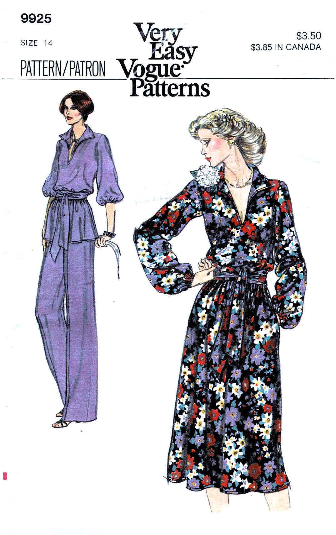 Vogue 9925 A | Vintage Sewing Patterns | Fandom