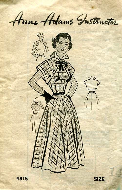 Anne Adams 4815 | Vintage Sewing Patterns | Fandom